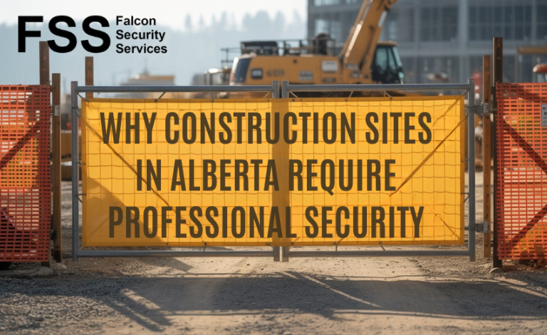 Why Construction Sites in Alberta Require Professional Security